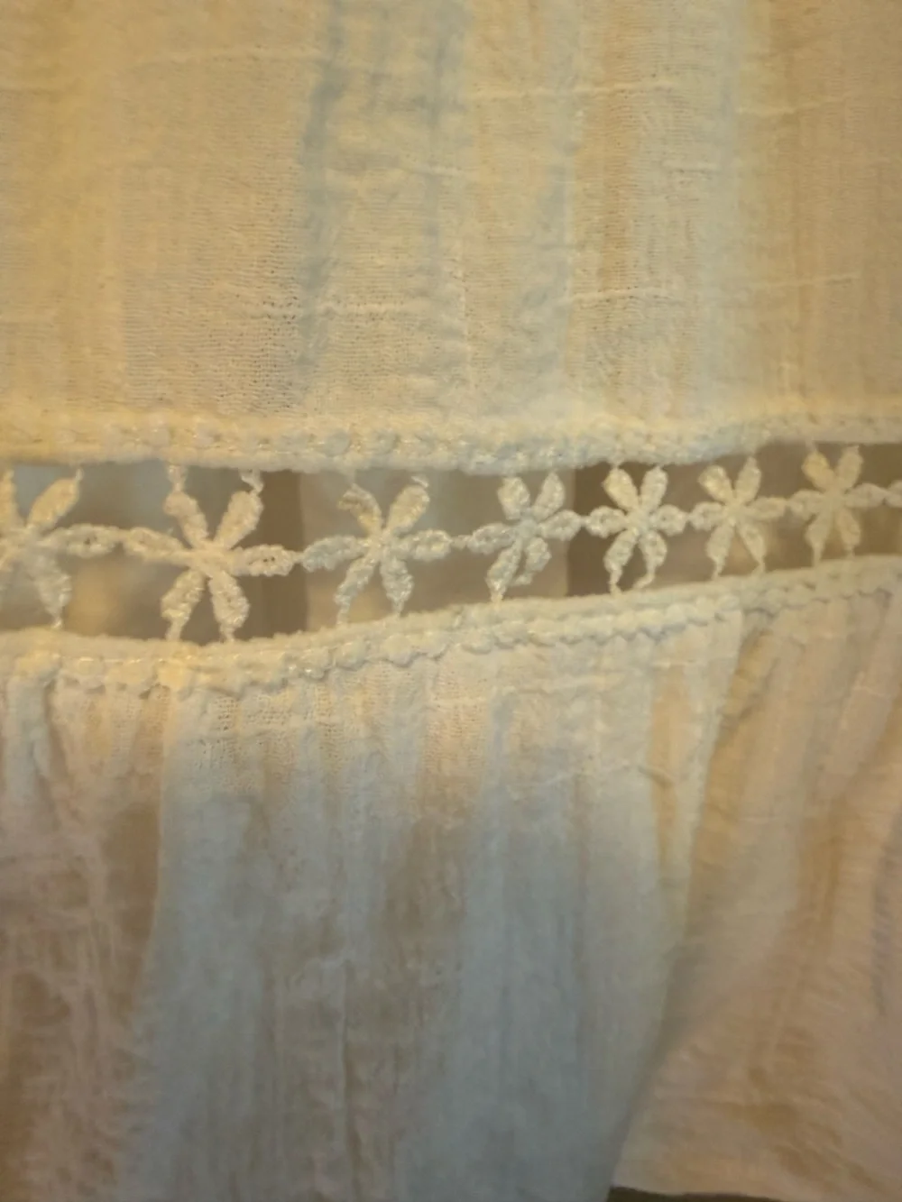 Princess Polly | Dresses | Polly White Lace Mini Dress Size 2 Boho ...